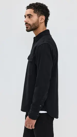 Rag & Bone Denim Engineered Jack Shirt - Black