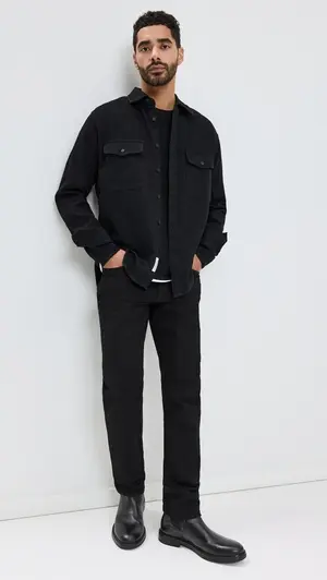 Rag & Bone Denim Engineered Jack Shirt - Black