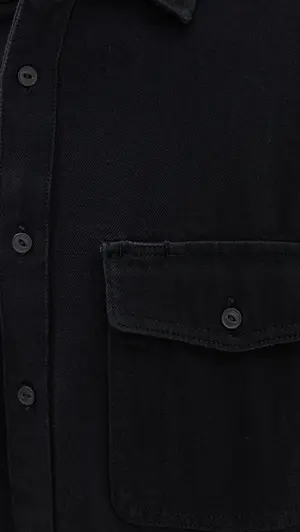Rag & Bone Denim Engineered Jack Shirt - Black