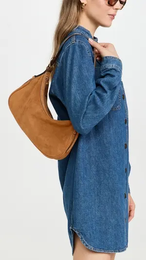 Staud Pine Shoulder Bag - Tan