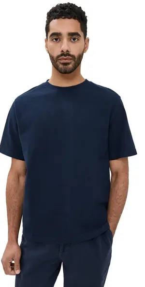 WAX LONDON Dean Tee - Navy