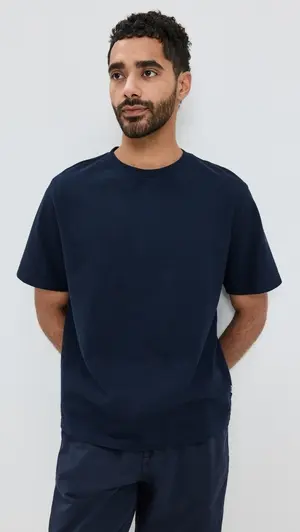 WAX LONDON Dean Tee - Navy