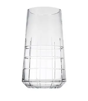 Christofle Medium Crystal Graphik Vase - Neutral