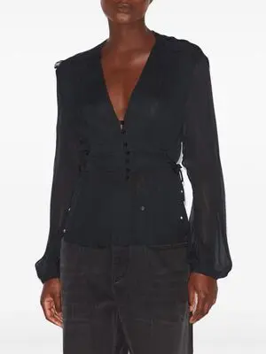 MARANT ETOILE Axeline Top - Black