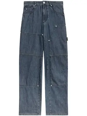 MARANT Orson Wide Leg Jeans - Blue
