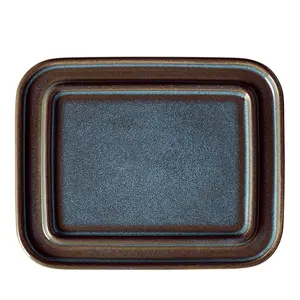 VILLEROY & BOCH Lave Glace Covered Butterdish