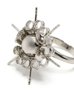 D'HEYGERE Ball Pompadour Ring