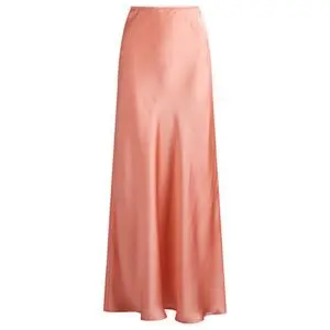 Rixo Ardith Silk Midi Skirt