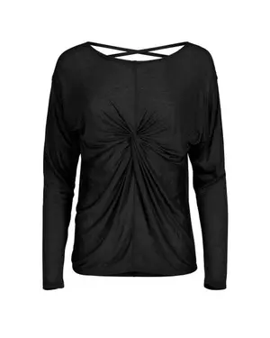 ADORE ME Mallory Long Sleeve Twist Front Top