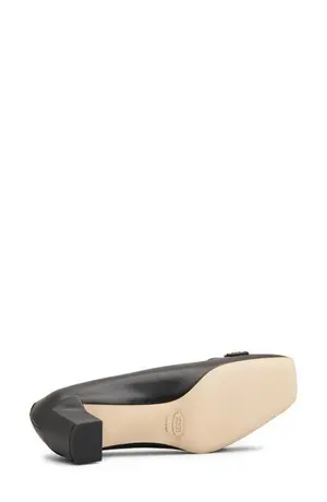 TOD'S Barretta Block Heel Pumps
