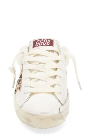 GOLDEN GOOSE Super-star Shearling Mule Sneakers