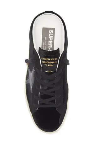 GOLDEN GOOSE Super-star Sabot Mule Sneakers - Black