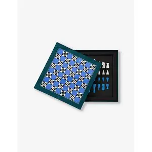 PRINTWORKS Lacquered Chess Board Game Set