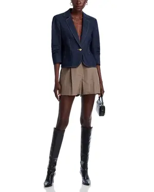 Cinq À Sept Petit Khloe Denim Blazer - Indigo