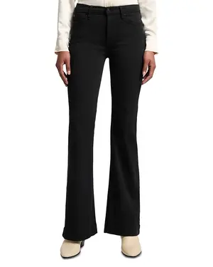 7 For All Mankind Dojo Tailorless Bootcut Jeans - Black