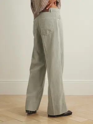 Brunello Cucinelli High-rise Wide-leg Jeans