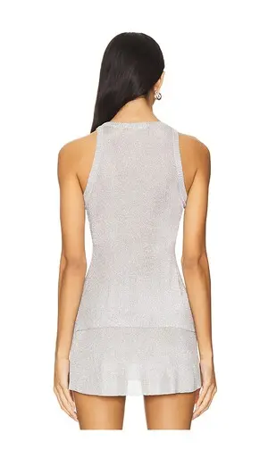GUIZIO Millie Top - Silver
