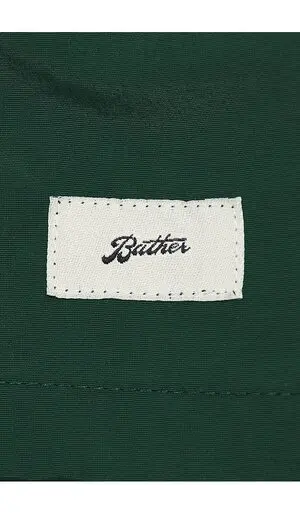 BATHER Swim Trunk In Dark Green