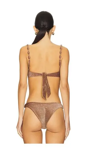 Devon Windsor Lydia Top In Chocolate - Sepia
