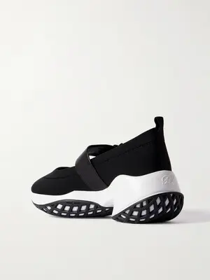 ROGER VIVIER Viv Run Crystal-embellished Sneakers
