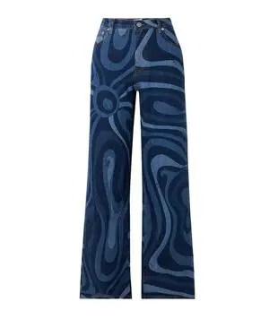 Emilio Pucci Frill Jeans For Women