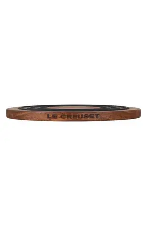 LE CREUSET Magnetic Wooden Trivet - Brown