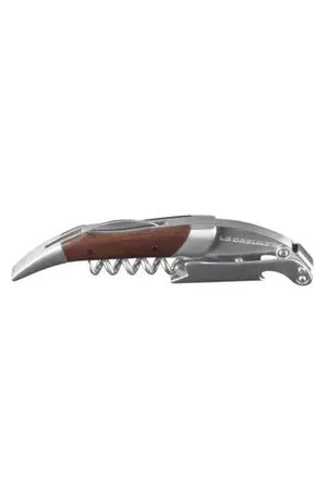 LE CREUSET One-step Waiter's Friend Corkscrew - Brown Multi