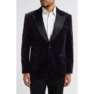 Zanella Broadway Floral Velvet Dinner Jacket