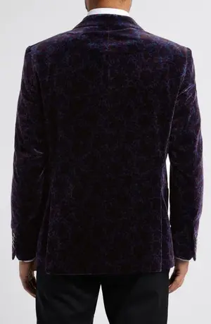 Zanella Broadway Floral Velvet Dinner Jacket