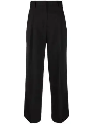 Burberry High-waisted Wool Trousers
