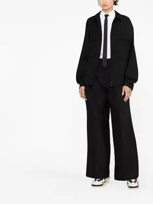 Burberry High-waisted Wool Trousers