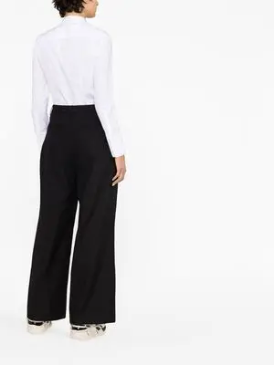 Burberry High-waisted Wool Trousers