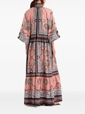 La DoubleJ Athena Maxi Dress - Pink