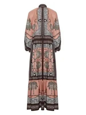 La DoubleJ Athena Maxi Dress - Pink