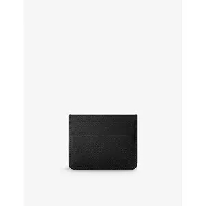 Cartier C De Leather Card Holder - Black
