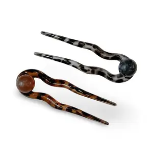 HEADBANDS OF HOPE French Hair Pin Set - Brown