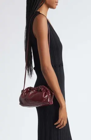MANSUR GAVRIEL Mini Cloud Clutch - Claret