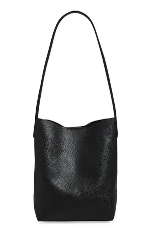 MANSUR GAVRIEL Small Everyday Cabas Leather Tote - Black/black