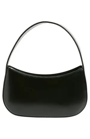 MANSUR GAVRIEL Mini Bonbon Leather Shoulder Bag - Black