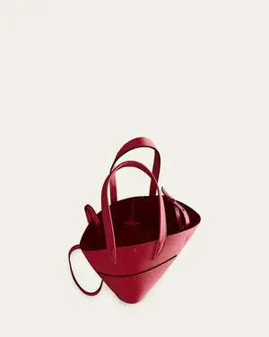 ESHA SONI Arc 2.0 Small Leather Tote Bag - Cherry