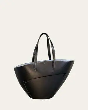 ESHA SONI Arc Large Leather Tote Bag