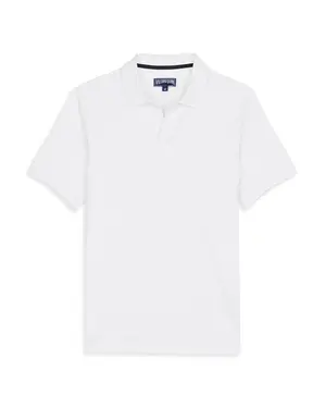 Vilebrequin Cotton Regular Fit Polo Shirt - White