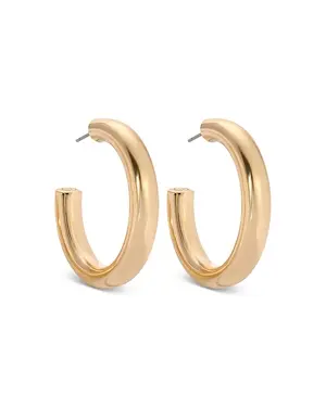 Ettika Classic Hoop Earrings - Gold