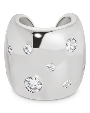 Ettika Crystal Ear Cuff - Silver