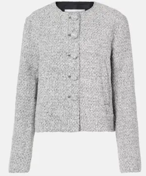 Proenza Schouler Lea Bouclé Jacket - Gray