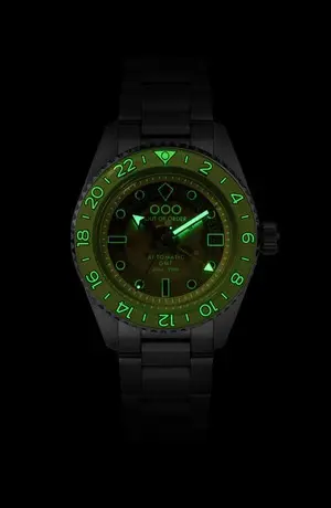 OUT OF ORDER Gin Tonic Automatic Gmt Bracelet Watch