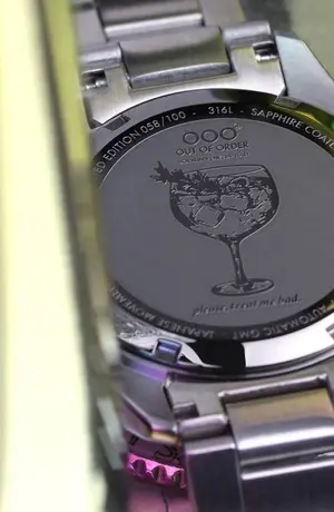 OUT OF ORDER Gin Tonic Automatic Gmt Bracelet Watch
