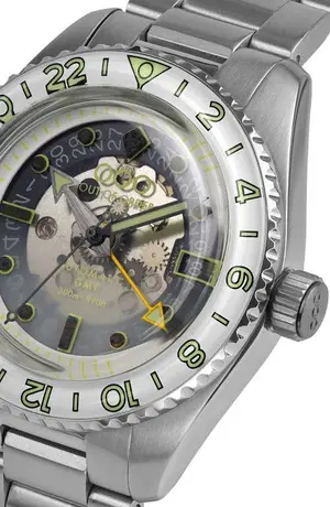 OUT OF ORDER Gin Tonic Automatic Gmt Bracelet Watch