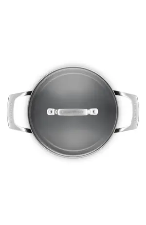 LE CREUSET Essential Nonstick Ceramic Stockpot With Glass Lid
