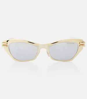 Dior Cdior B3u Cat-eye Sunglasses - Black